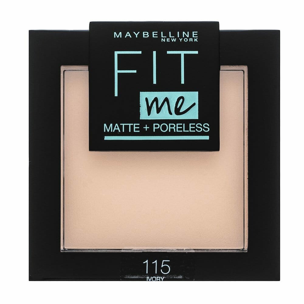 Пудра Maybelline Fit Me! Matte + Poreless Powder 115 Ivory 9 г