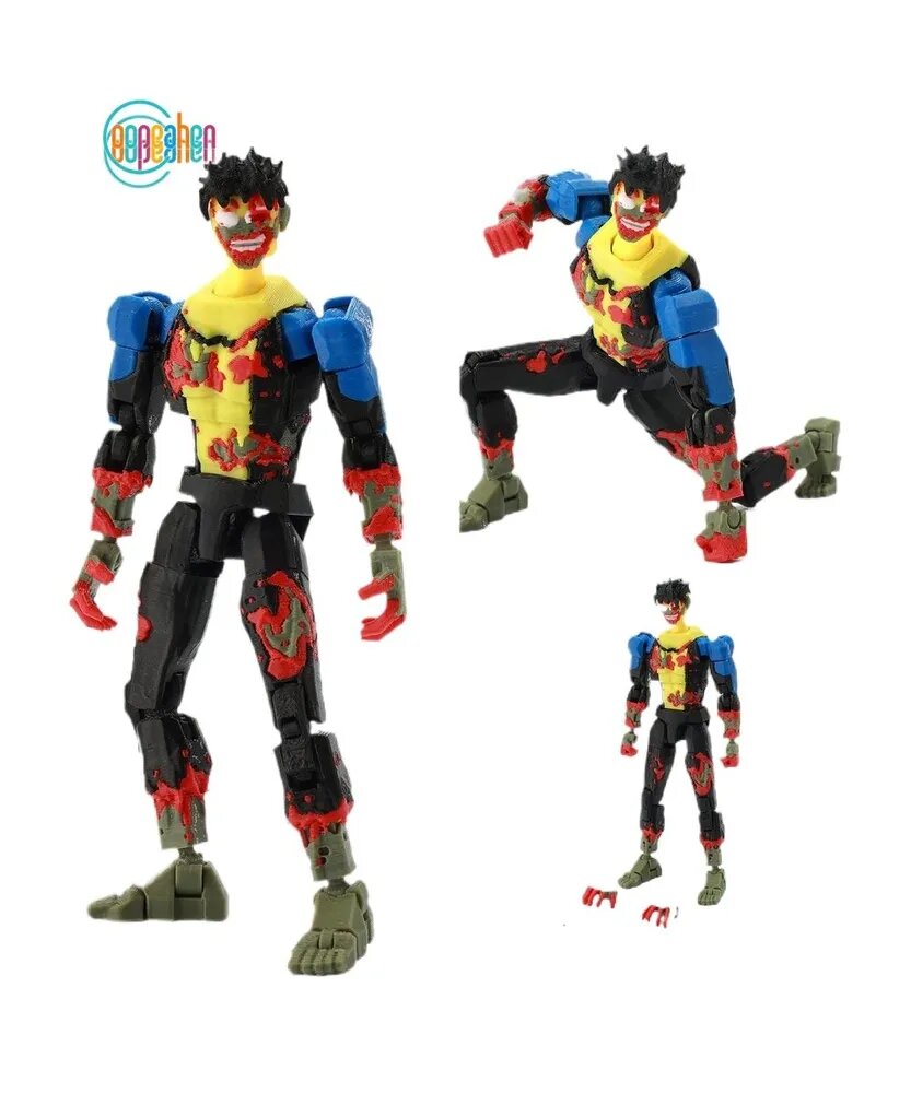 Фигурка Марк Грейсон из Неуязвимого( Invincible-14cm), 3D-печатная подвижная модель, подарок анимешнику и коллекционеру