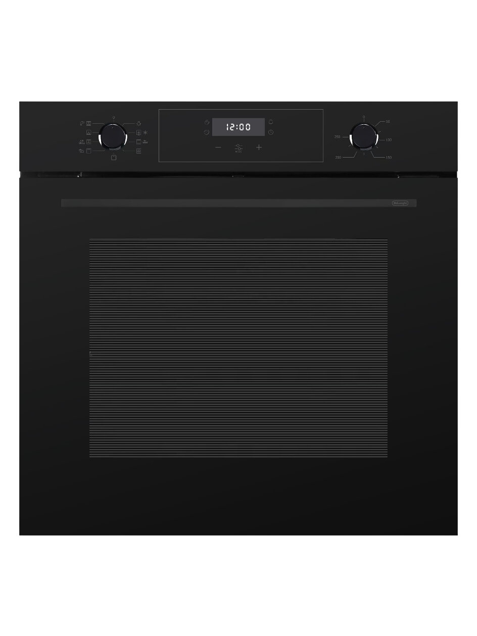 Электрический духовой шкаф Delonghi DEO 755 NB Teresa, 60 л, 9 режимов, конвекция, черный
