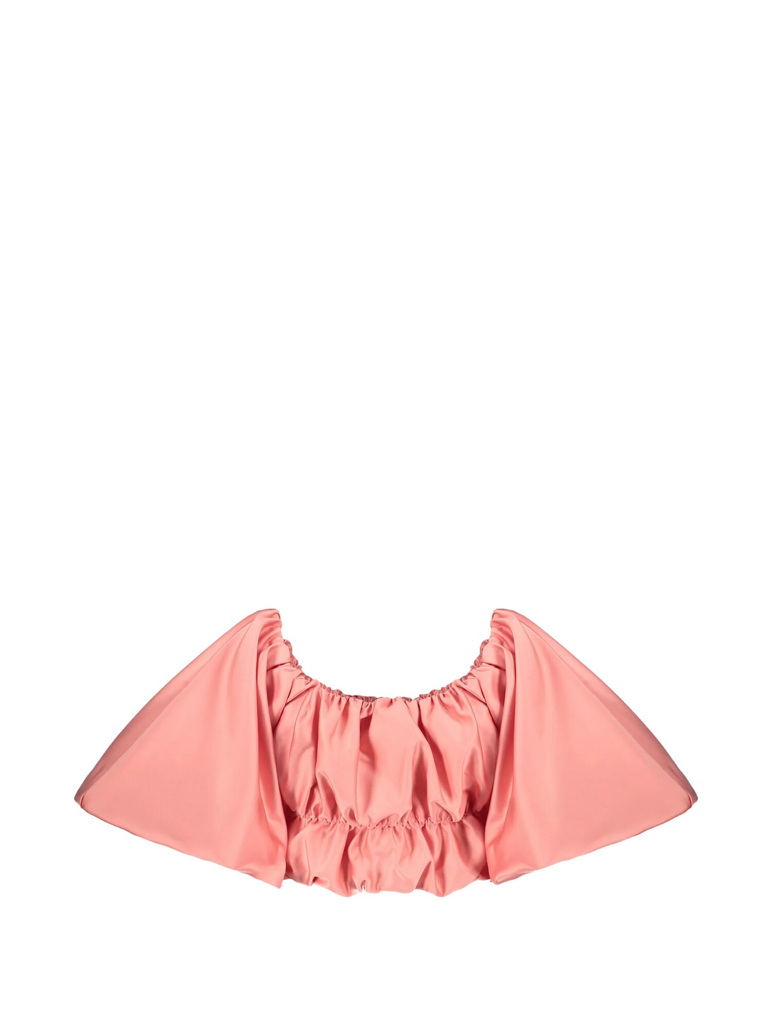 Топ ELLERY Balloon-sleeve cropped top, размер 38 — фото 1