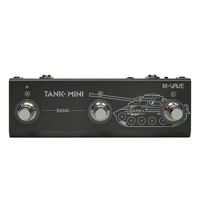 M-Vave Tank Mini Guitar Processor Black