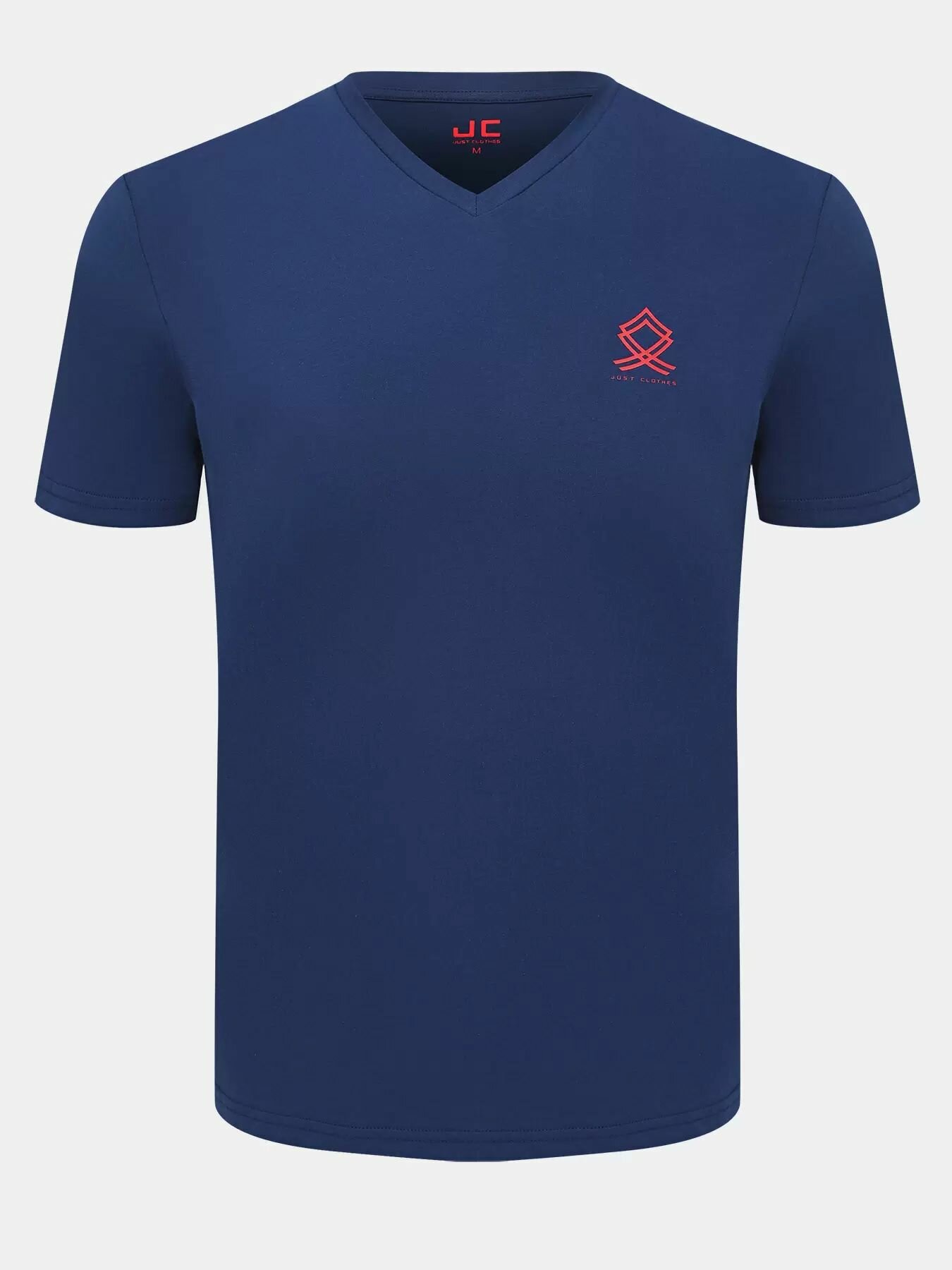 Футболка JUST CLOTHES, размер XXL, синий