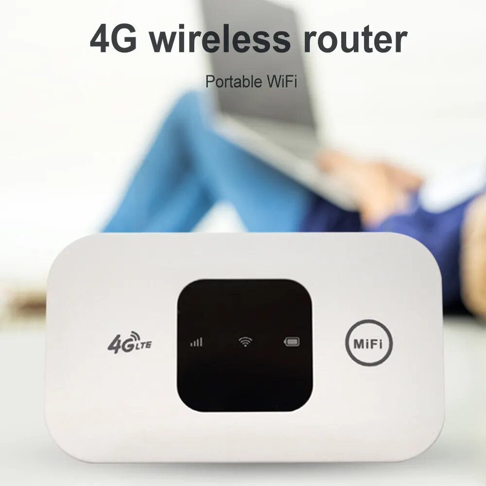 4G-маршрутизатор H5577 с поддержкой LTE FDD/TDD, Wi-Fi 802.11b/g/n, встроенным аккумулятором 2100 мА ч