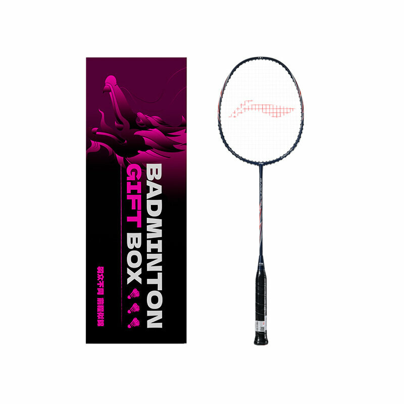 Бадминтонная ракетка унисекс Li-Ning Sharp Shadow EX LIGHT Full Carbon Speed Type Enhanced Swing Speed Advanced Level 5U, белый синий