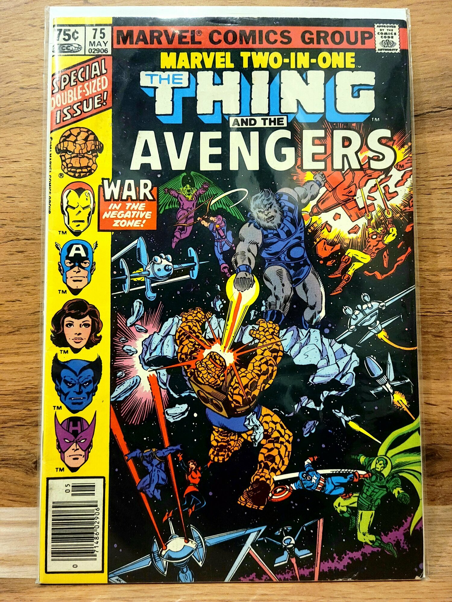 Раритетный Комикс The Thing and The Avengers #75. 1980 Год. Оригинал!