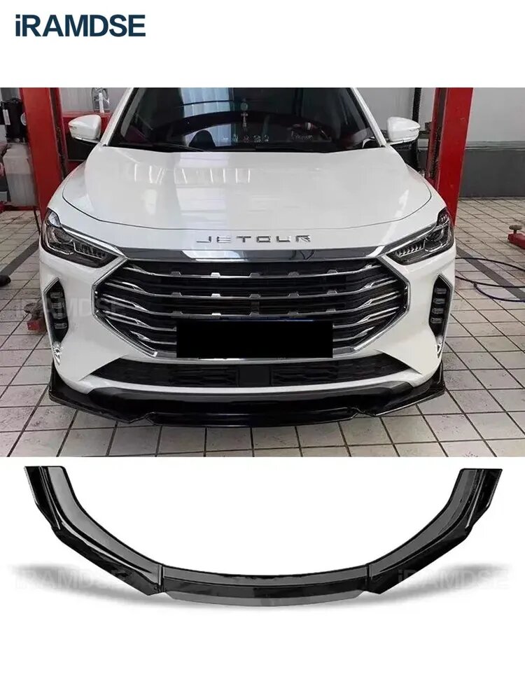 Спойлер переднего бампера для JETOUR X70 Plus, 1 шт, Черный, аксессуары для кузова автомобиля