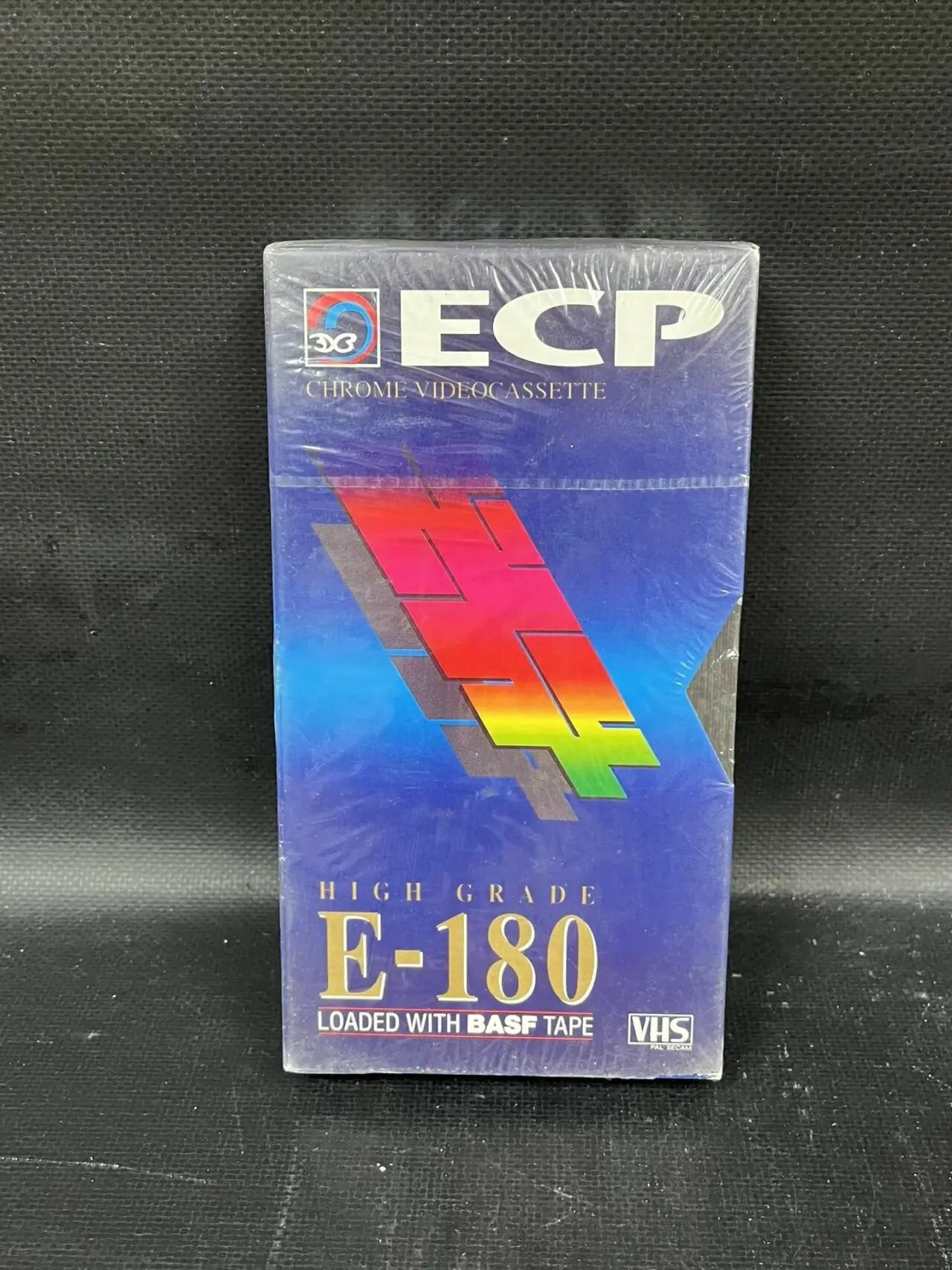 Видеокассета для записи формата VHS ECP E-180