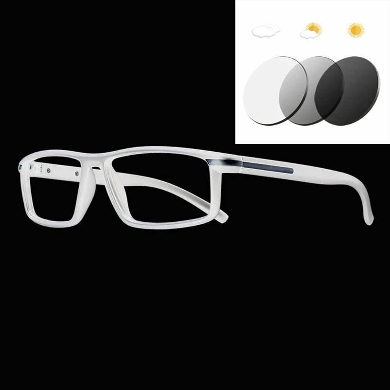 Фотохромные очки Chashma прозрачные +275