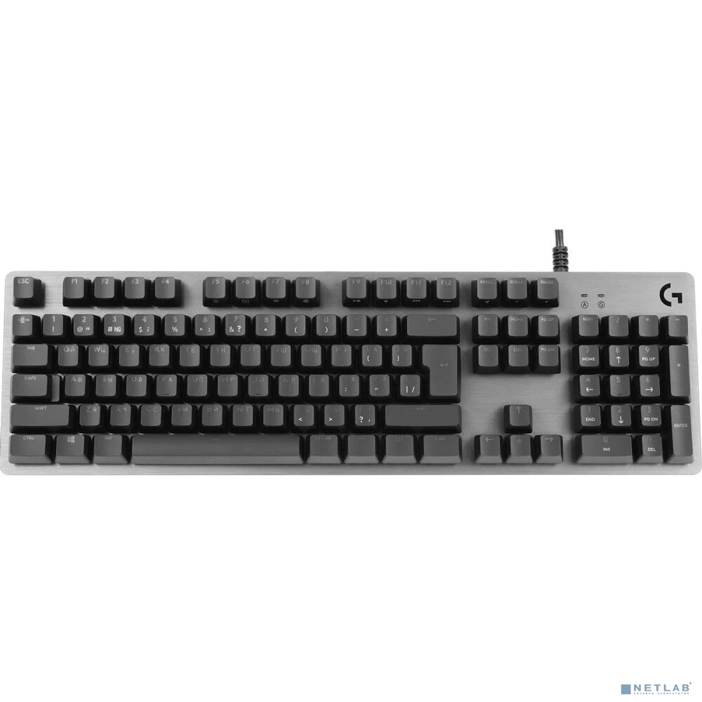 920-009351 Logitech Клавиатура G512 CARBON LIGHTSYNC RGB Mechanical Gaming Keyboard with GX Brown switches