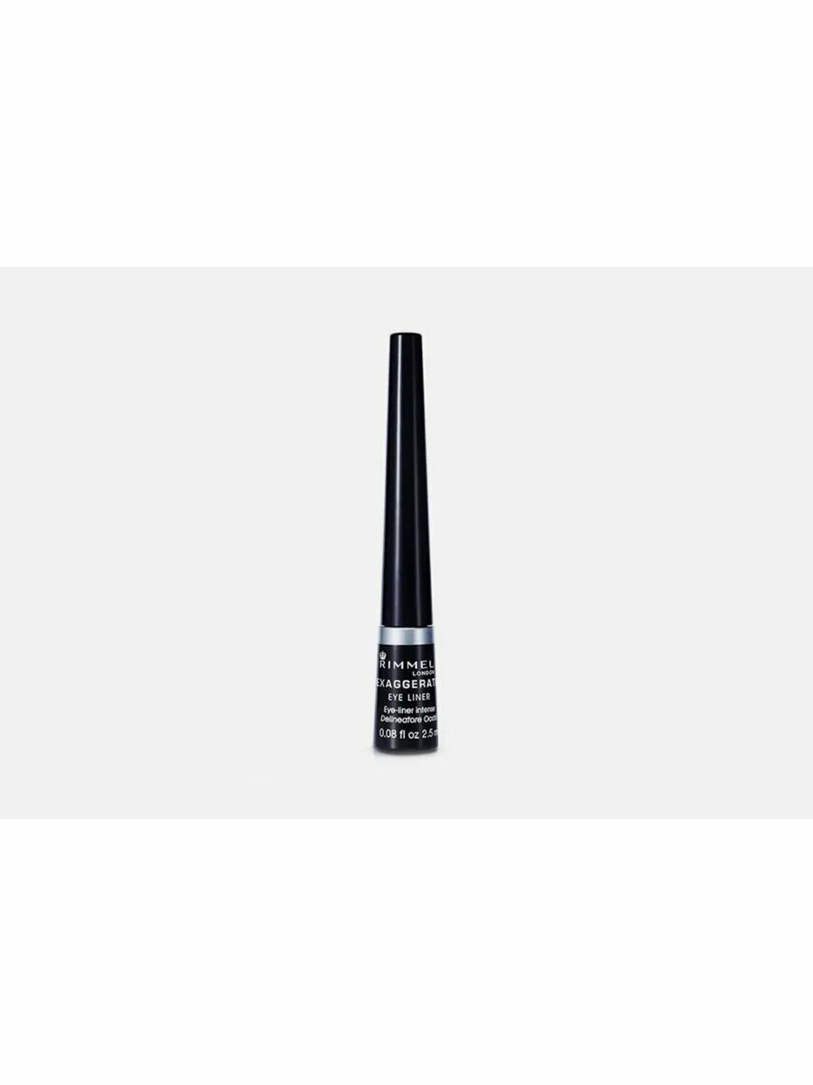 Rimmel Scandaleyes Exaggerate жидкая подводка 2.5мл Black