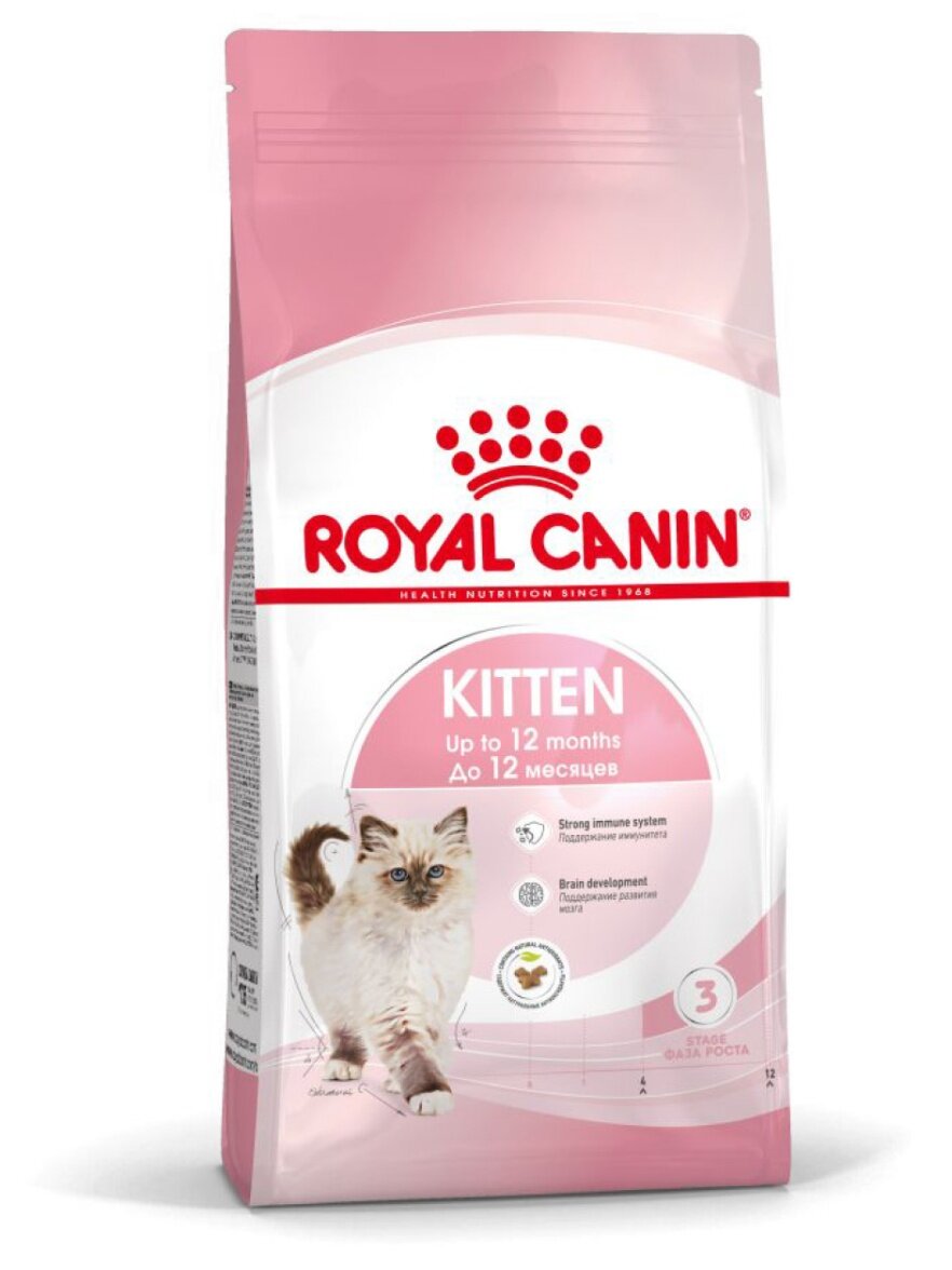Корм сухой для котят в возрасте до 12 месяцев Royal Canin Kitten 1,2 кг