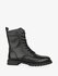 Ботинки LINDA BAUMANN Lace-up leather combat boots, размер 39, черный