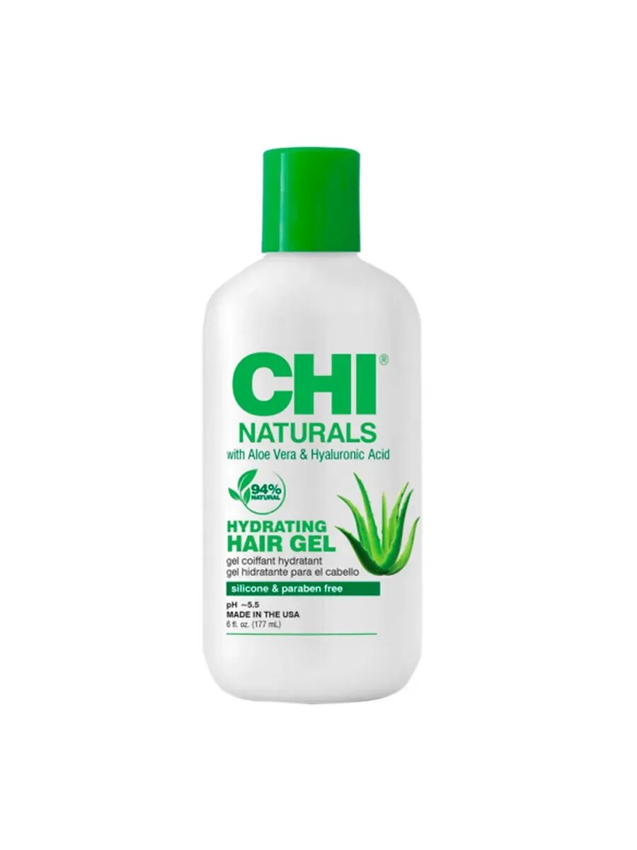 CHI NATURALS HYDRATING Hair Gel With Aloe Vera & Hyal 177 мл