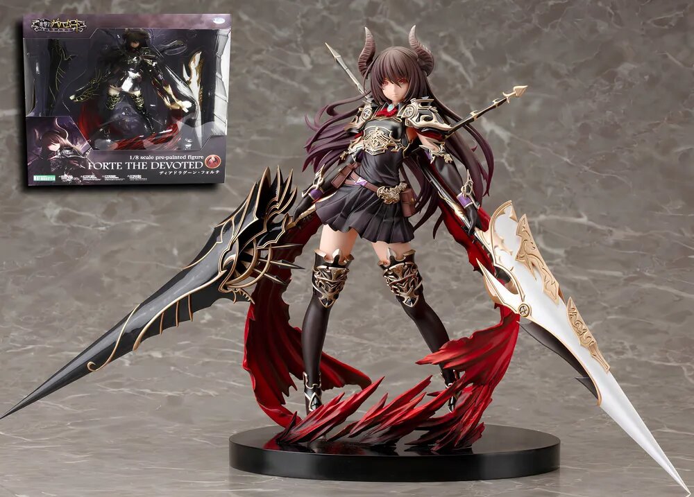 Фигурка Ярость Бахамута Темный Дракон Форте / Rage of Bahamut Dark Dragoon Forte (26см)