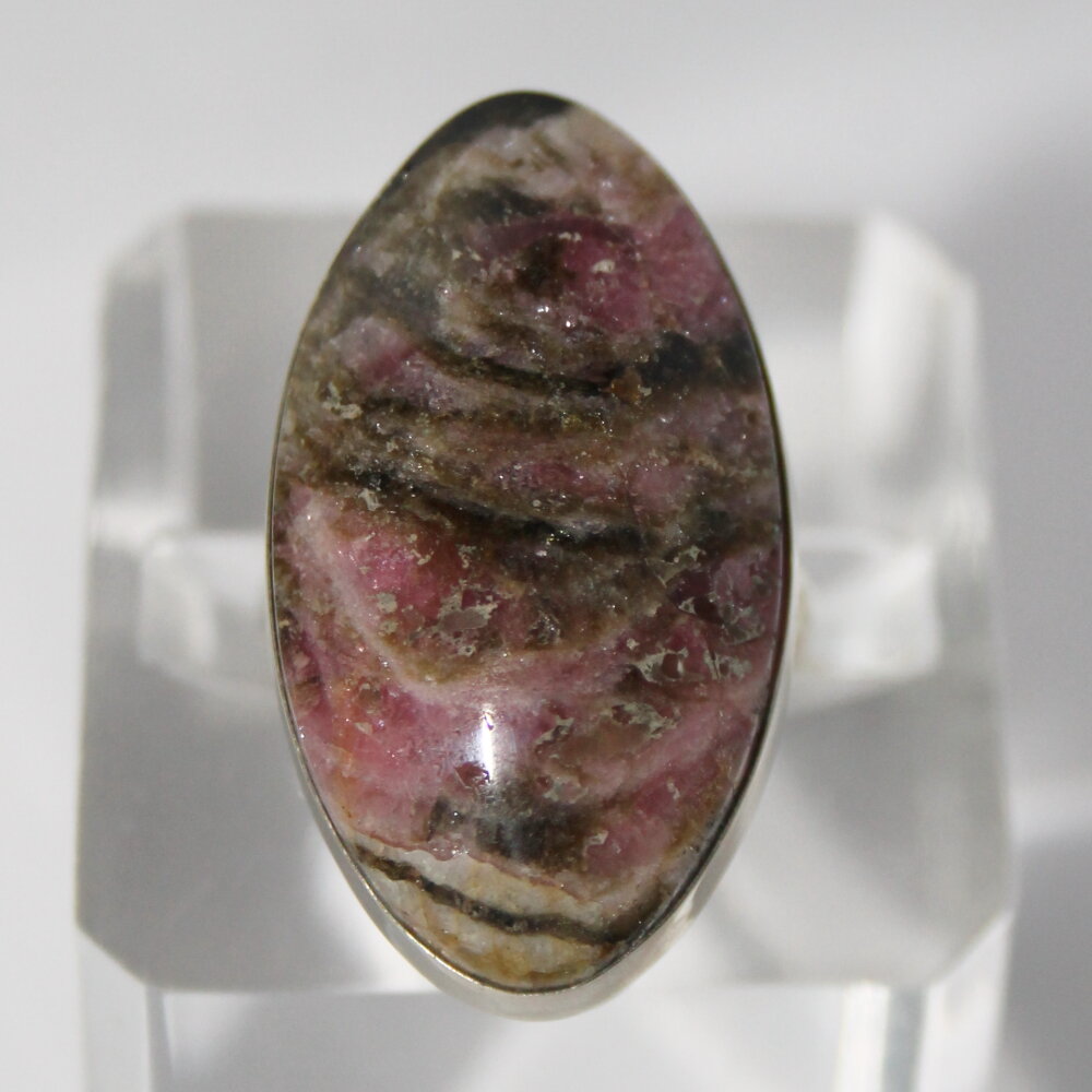 Кольцо-кулон True Stones, родонит