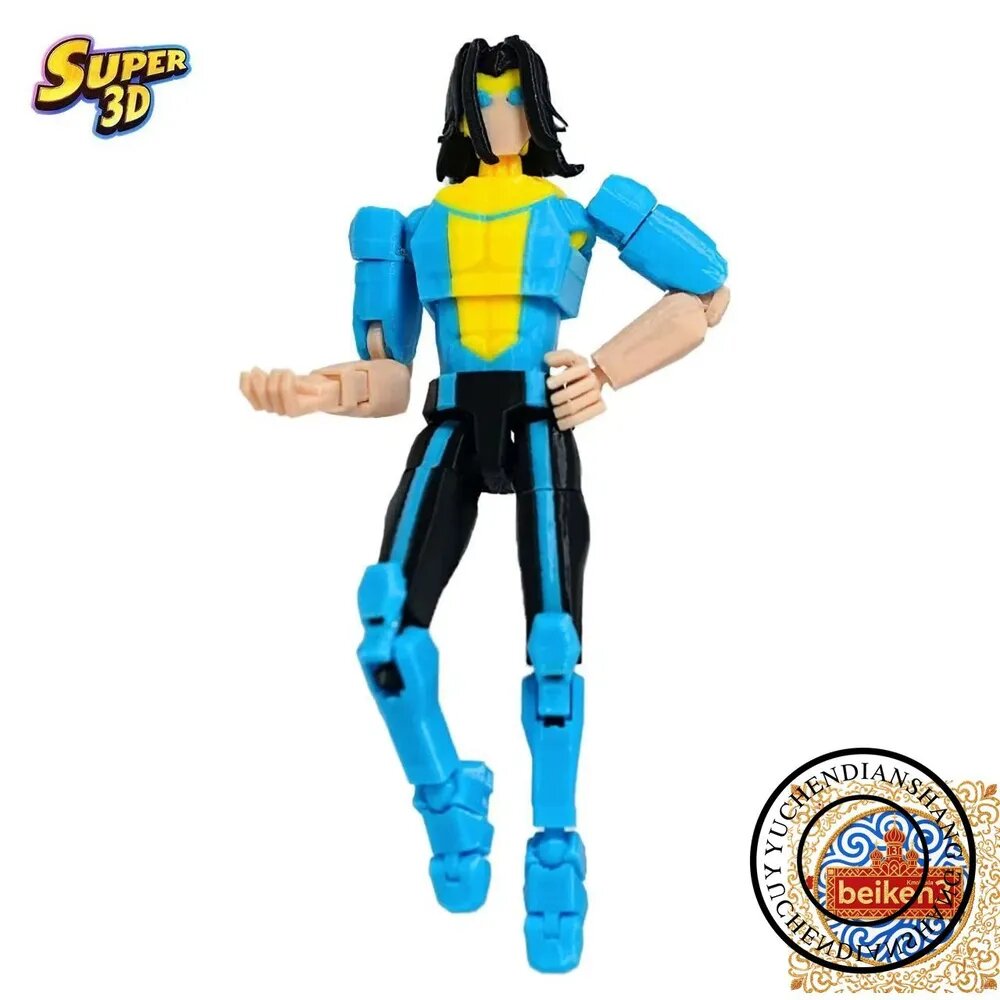Фигурка Неуязвимый (Invincible-Mark Grayson) 9L3D,3D-печатный подвижный манекен/1 шт