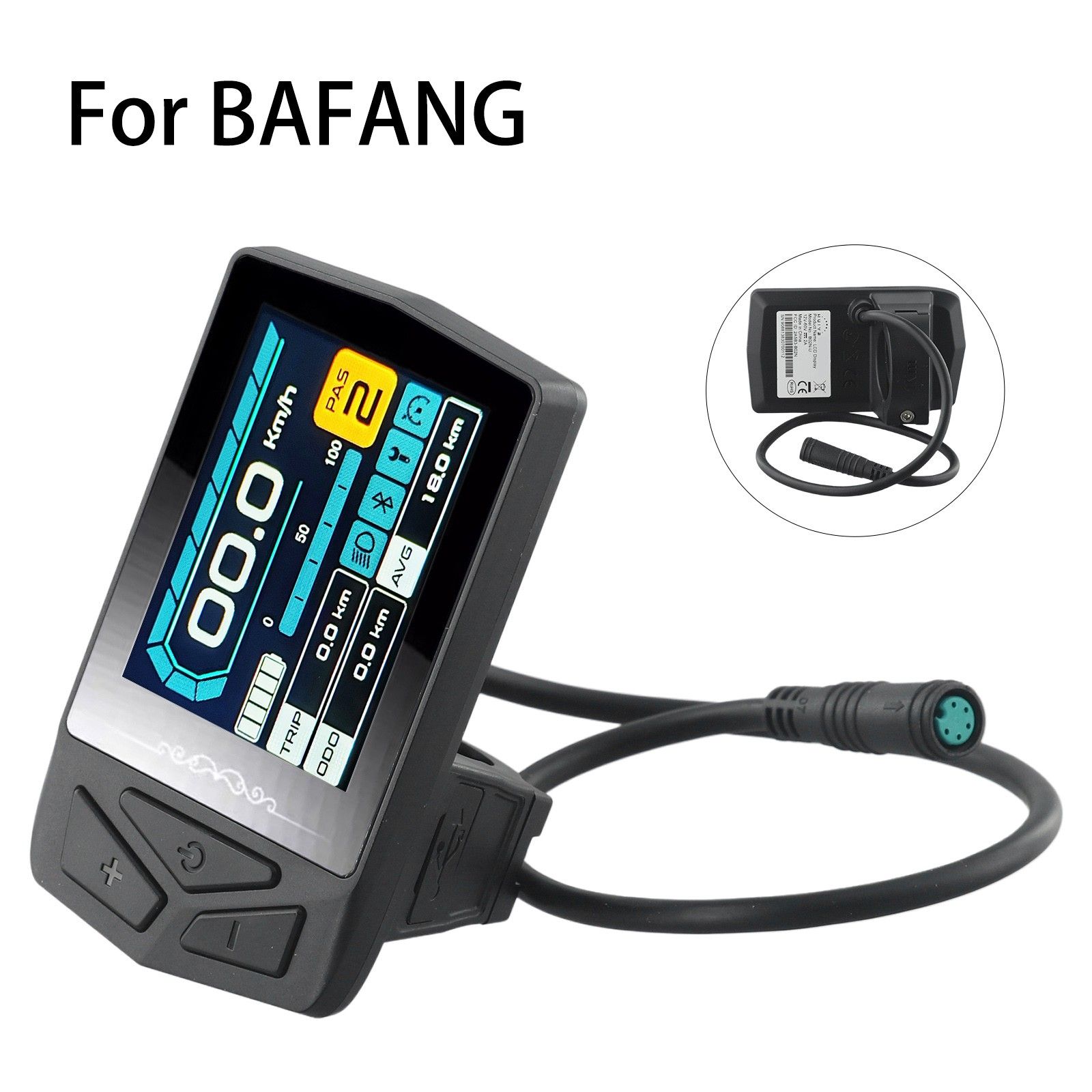ЖК-дисплей для электровелосипеда 12 В/32 В/48 В/60 В 500 C UART для Bafang