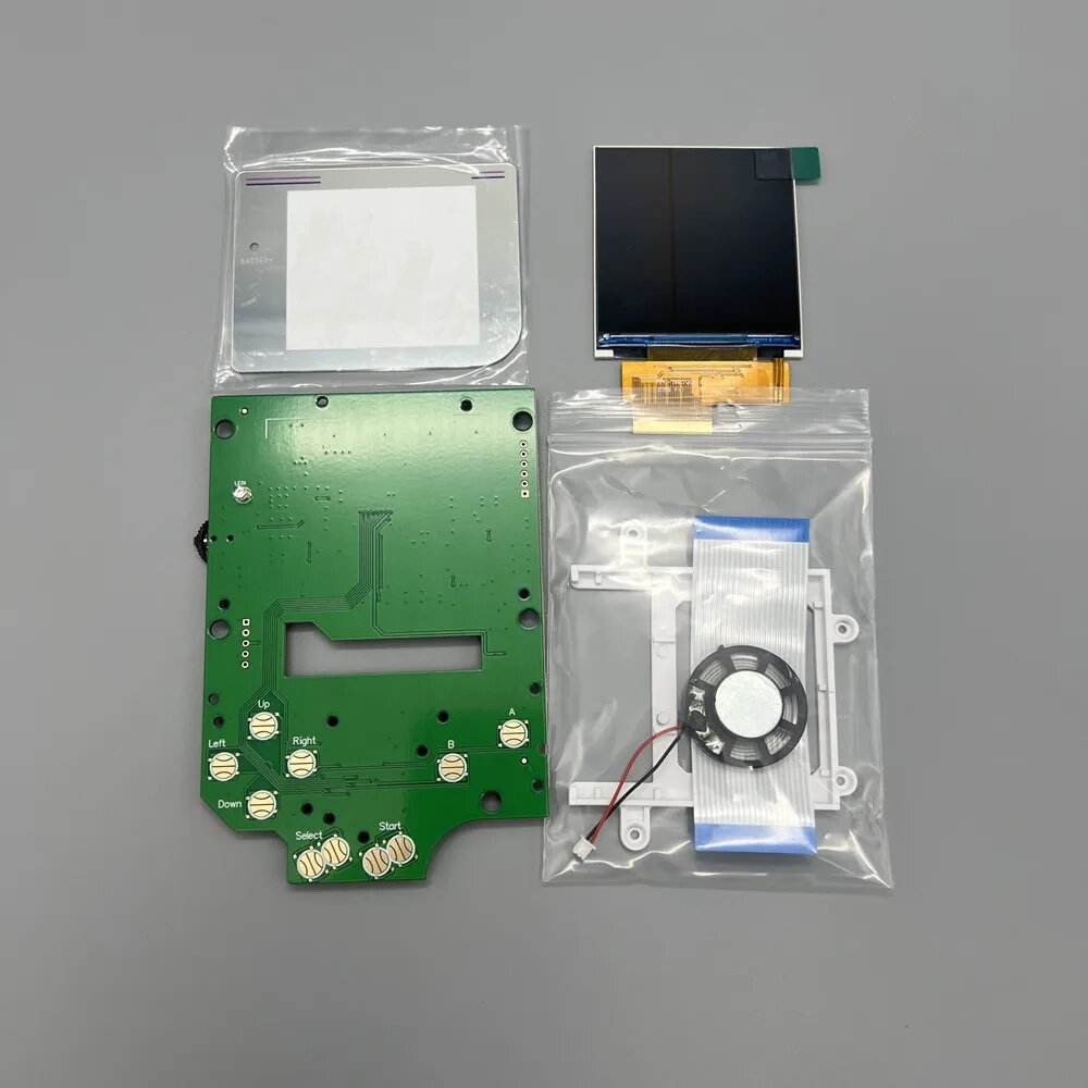 NICOS экран 2.6" для Gameboy GB, изумрудный