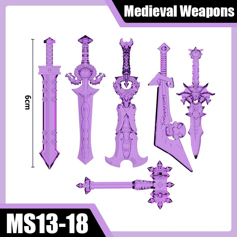Средневековые мечи Purple-MS13-18