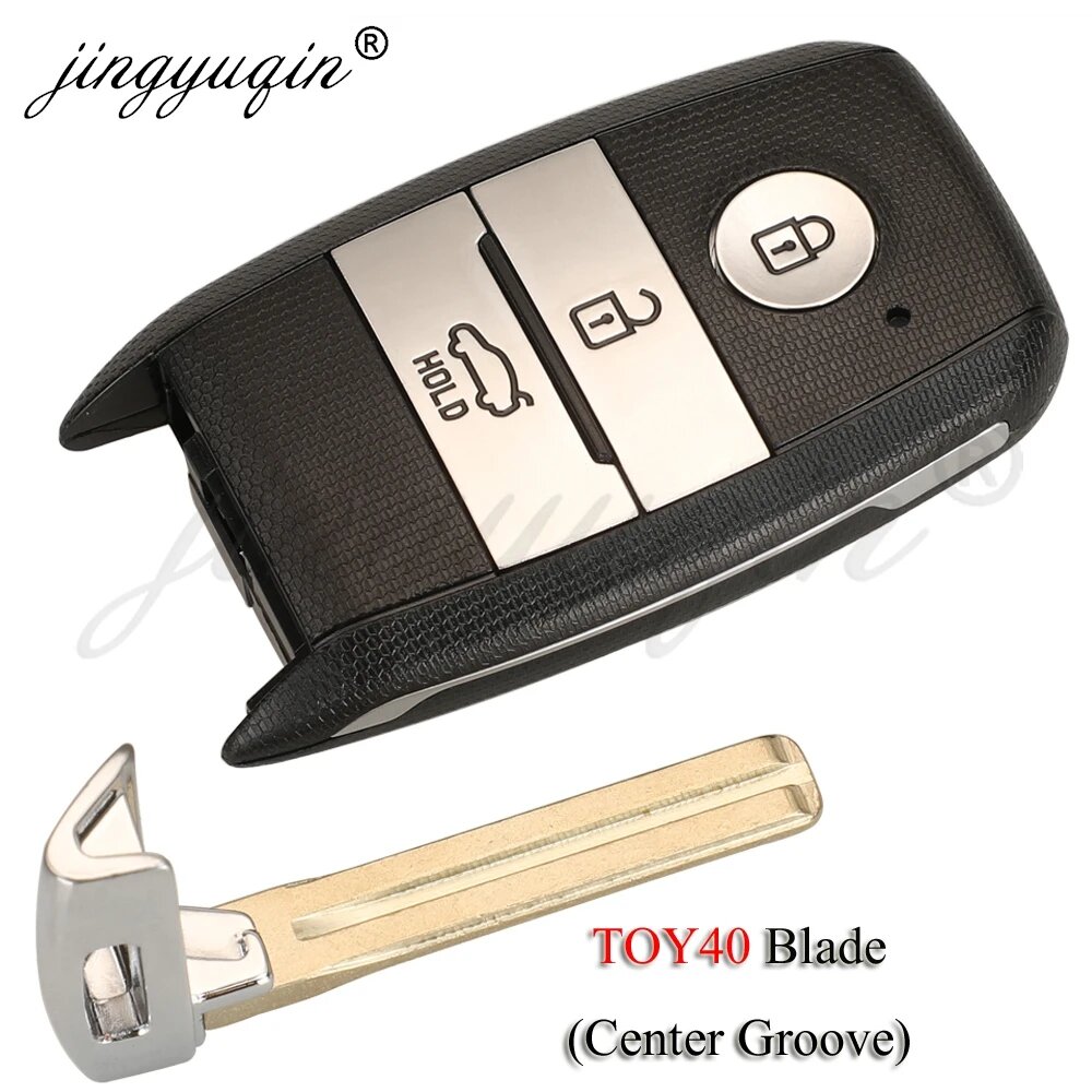 Автомобильный Ключ-пульт Jingyuqin 433 МГц ID46 Для Моделей KIA - Sportage, Picanto, TOY40 Remote