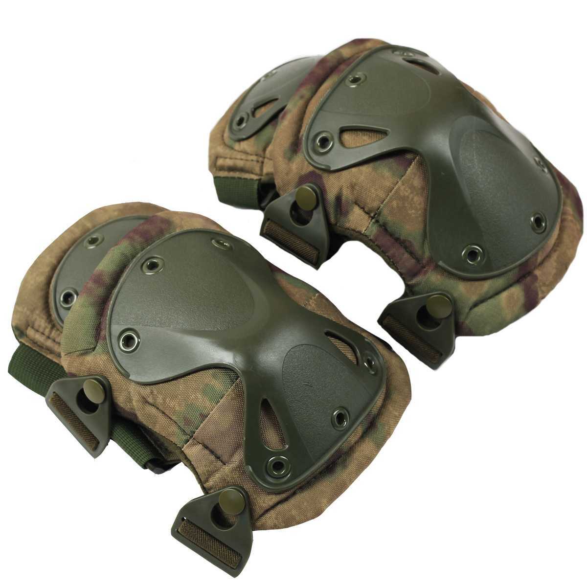 Тактические наколенники и налокотники Tactica 7.62, мох