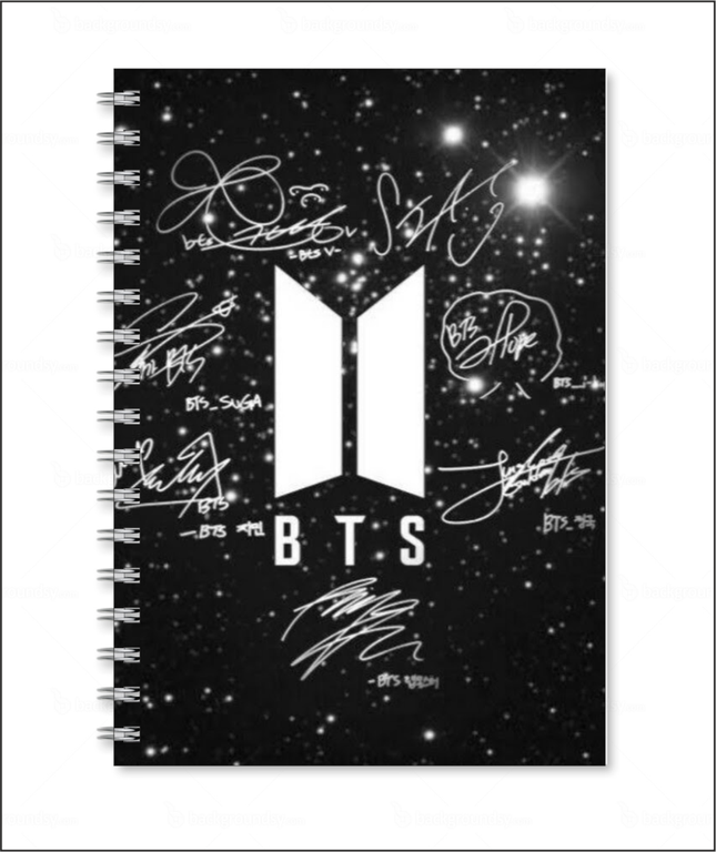 Тетрадь BTS, БТС №33, А6