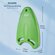 Доска для плавания детская зеленая из Memory Foam, компактная и легкая для трени...