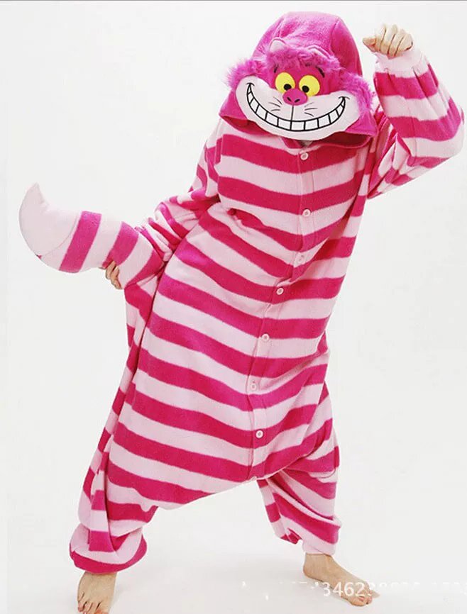 Костюм Чeshire Cat от Disney для детей, костюм на Хэллоуин, размер 135-145 см, детский костюм для вечеринок и праздников