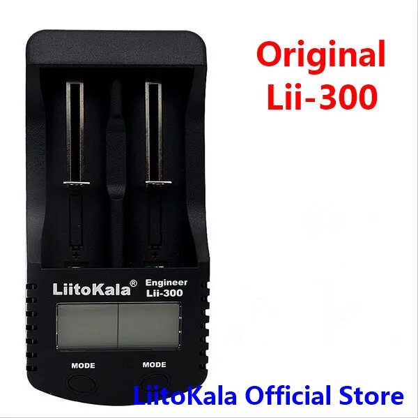 LiitoKala Lii-300 Зарядное устройство для аккумуляторов
