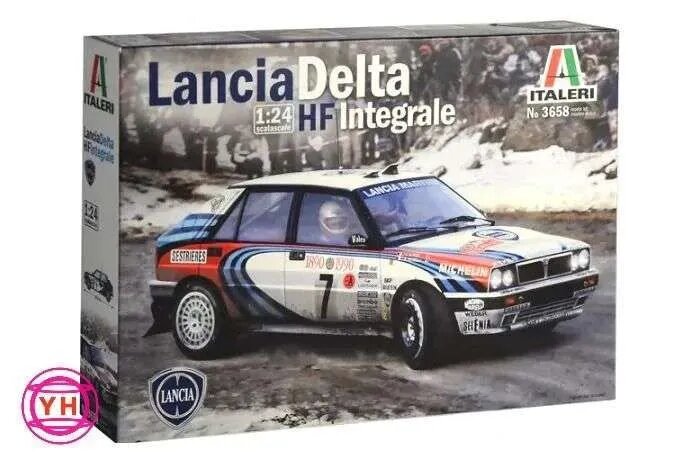 Сборная модель 3658ИТ Автомобиль LANCIA DELTA HF INTEGRALE Масштаб 1/24