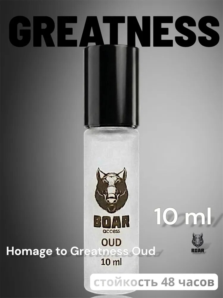 Духи BOAR access GREATNESS OUD 10 ml мужской парфюм