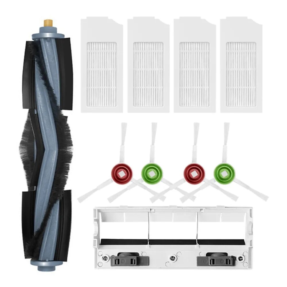 Замена для робота-пылесоса ECOVACS DEEBOT T10 TURBO, запасные части, аксессуары, основная щетка, боковая щетка, фильтр Hepa