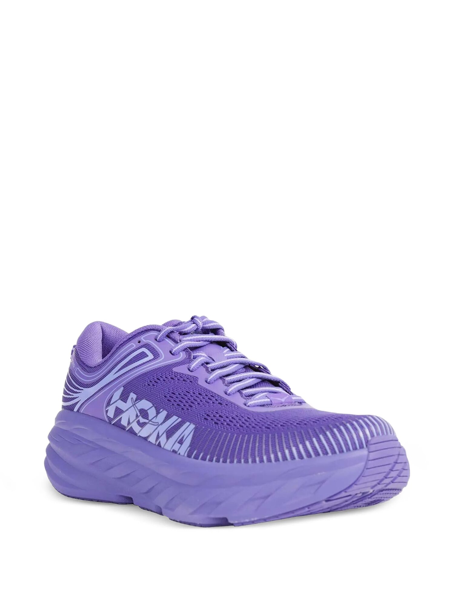 Кроссовки HOKA ONE ONE Bondi 7, размер 6.5, фиолетовый — фото 1