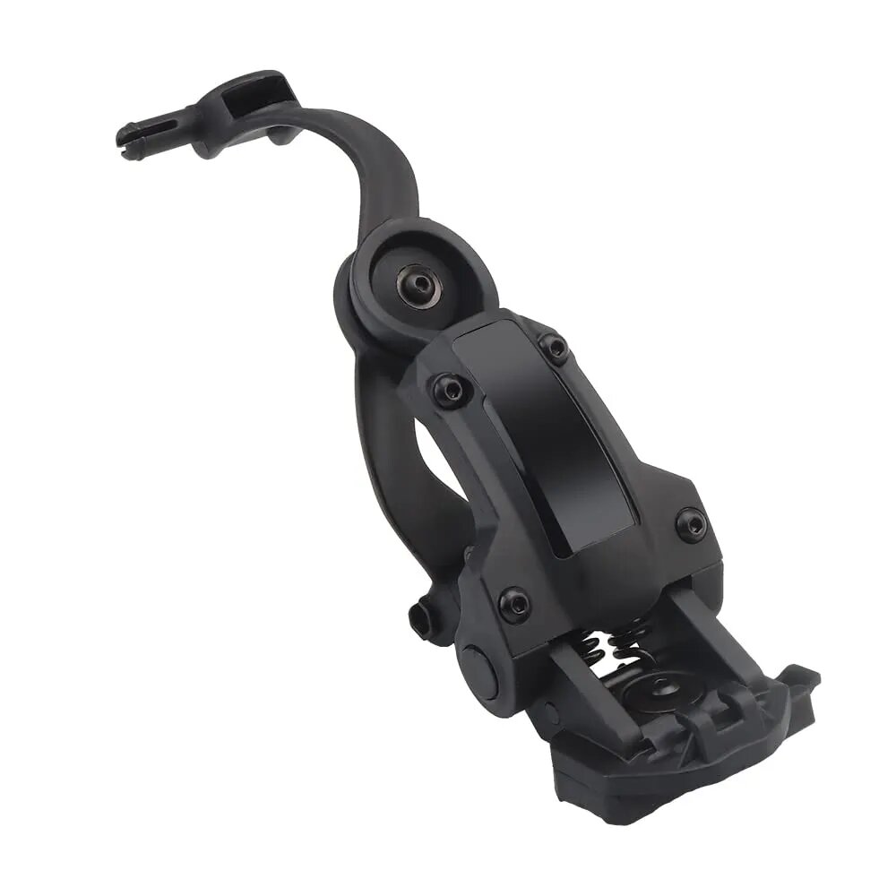 Кронштейн для страйкбольного шлема, Тактическая гарнитура ARC Helmet Rail Adapter, Черный — фото 1