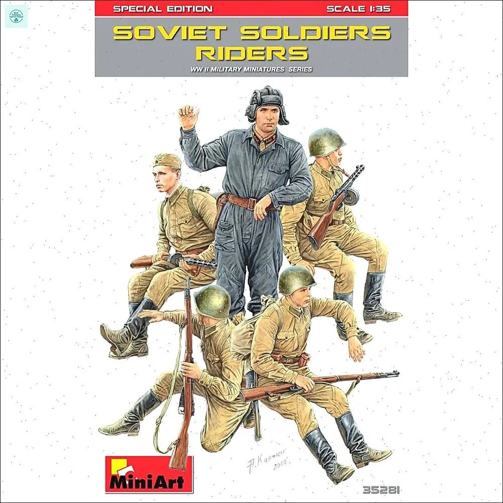 MiniArt 35281 1/35 Советский танк для перевозки пехоты