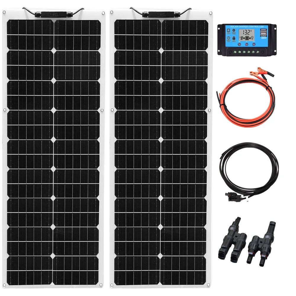 Солнечная панель WUZECK 100W 12V Solarkit