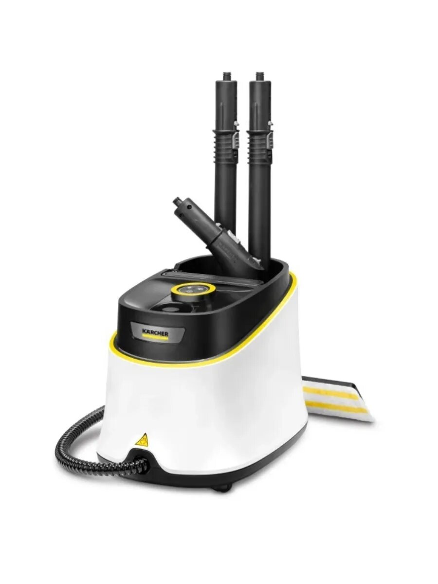 Пароочиститель Karcher SC 3 Deluxe Textile Edition, для уборки, белый