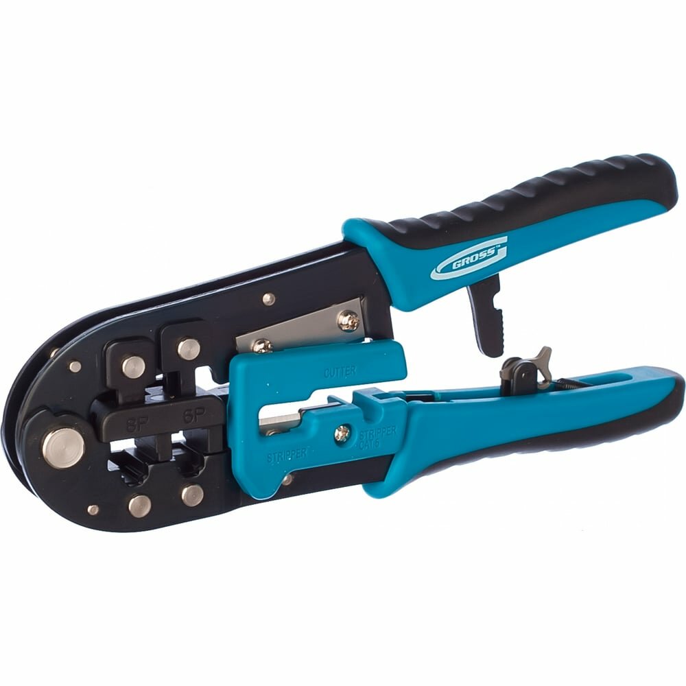 Клещи для обжима телефонных и компьютерных клемм GROSS 17719