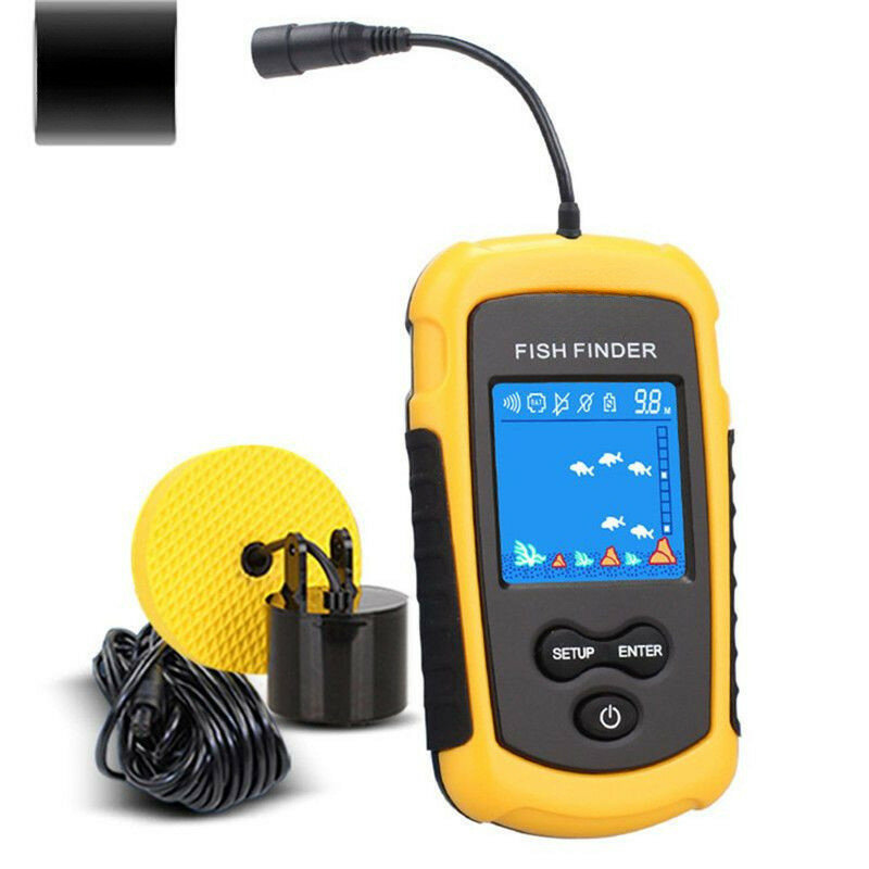 Рыболовный эхолот, визуальный HD, ночное видение, беспроводной сонар, артефакт для дикой рыбалки, ультразвуковой, практичный, долговечный, простой в использовании, может быть перепродан