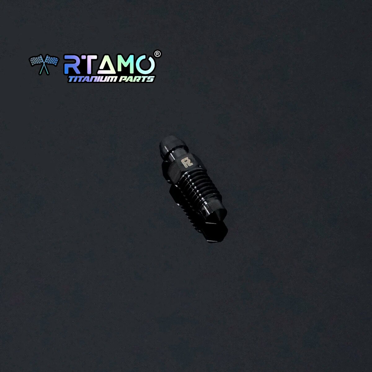RTAMO Болты банджо из титанового сплава M8X1.0P/1.25P Black, M8X1.25P