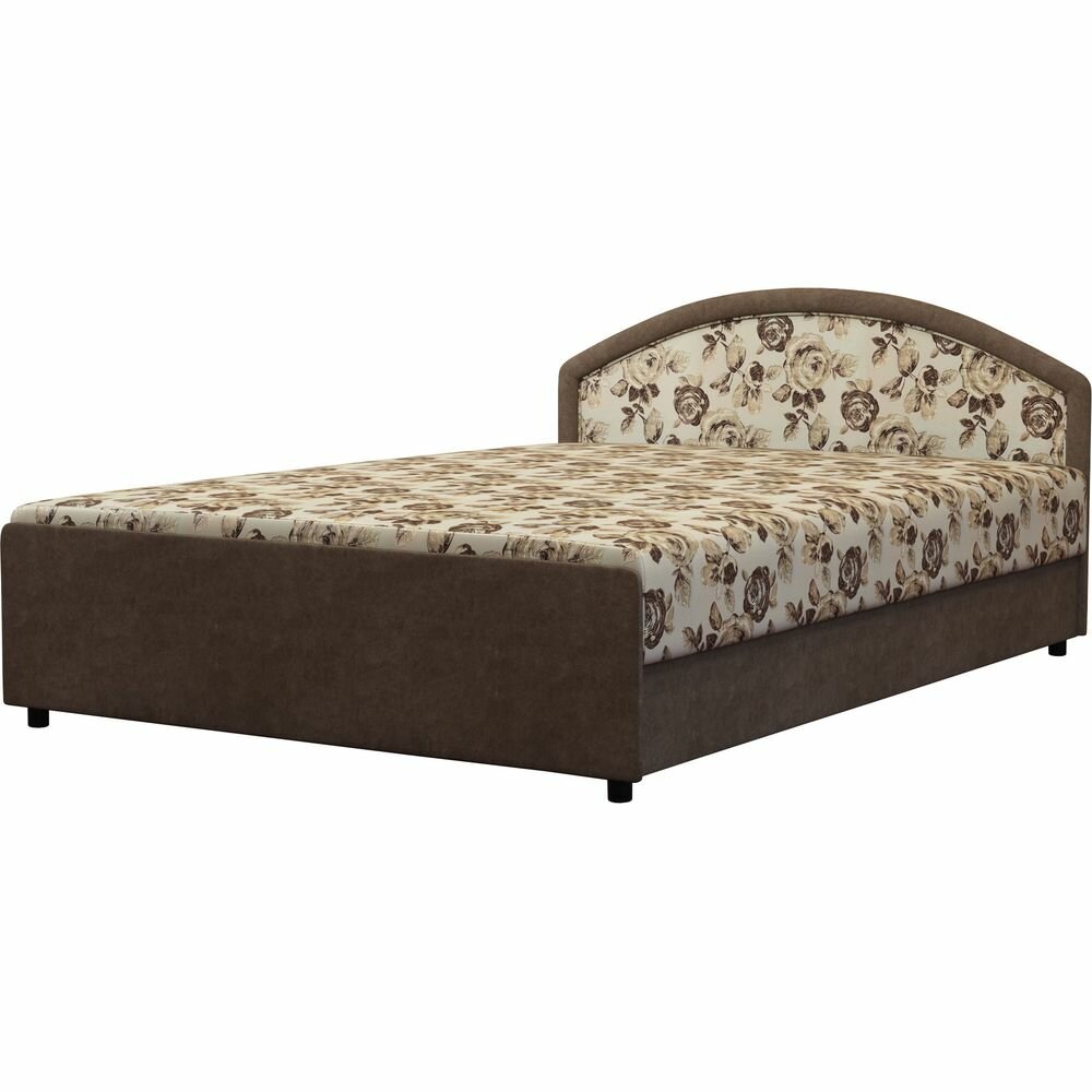 Диван тахта МебелПром Юля МС А38 жаккард цветы