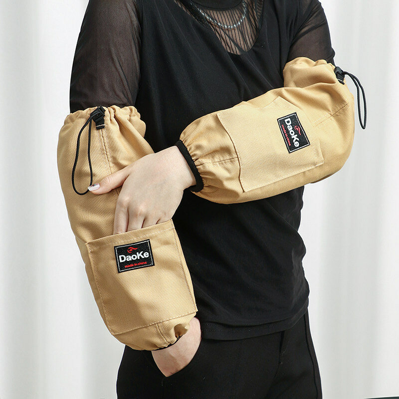 Водонепроницаемые рукава для кухни 2025 года, новые домашние маслостойкие рукава для мужчин и женщин, осенние и зимние удлиненные и расширенные рабочие рукава