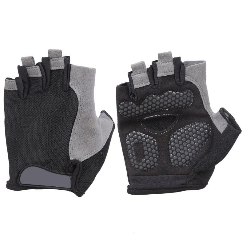 Перчатки для туризма с регулируемым ремешком, Черный - M