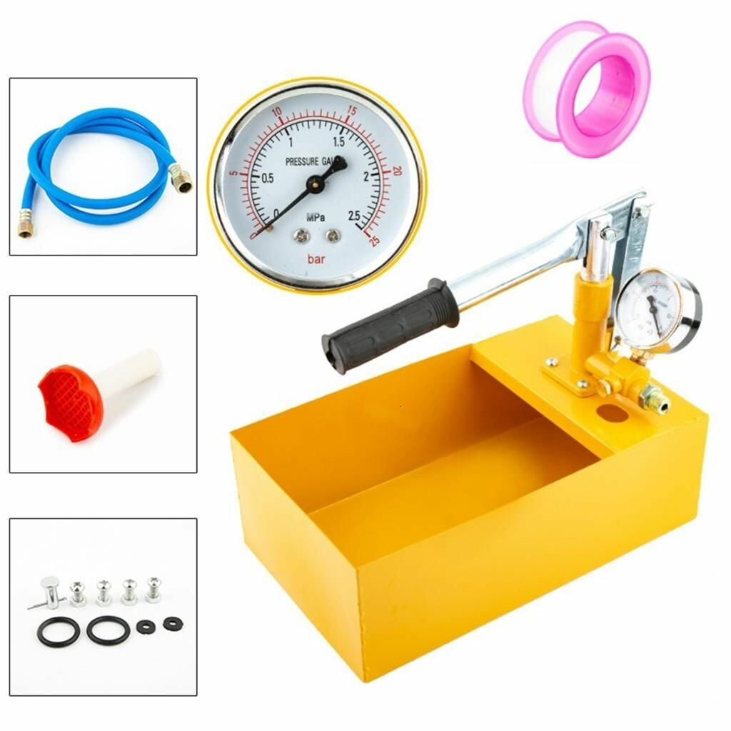 Чугунный мануальный насос для опрессовки, Стандартное издание