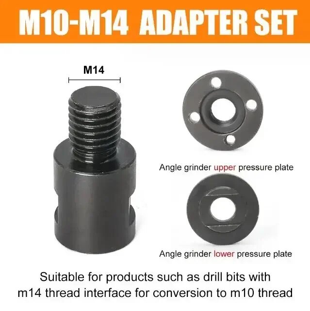 Адаптер для угловой шлифовальной машины M10-M14 M10-M14 Set