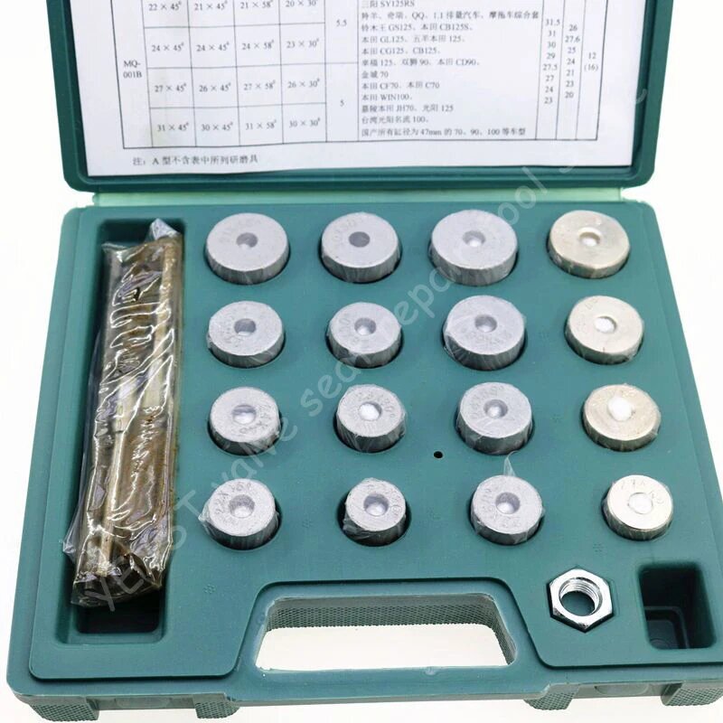 Развертка седла клапана, резак для ремонта мотоцикла, набор инструментов для клапана, подходит для Honda Suzuki