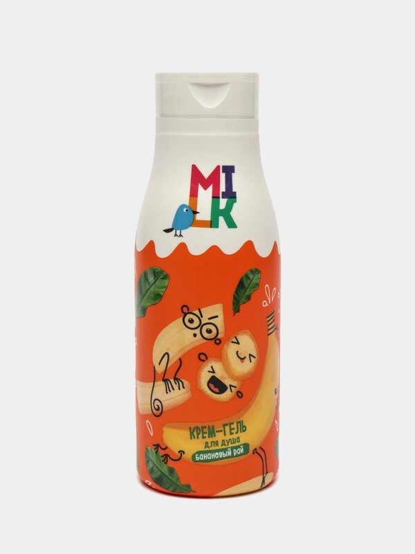 MILK крем-гель для душа, банановый рай, 500 мл