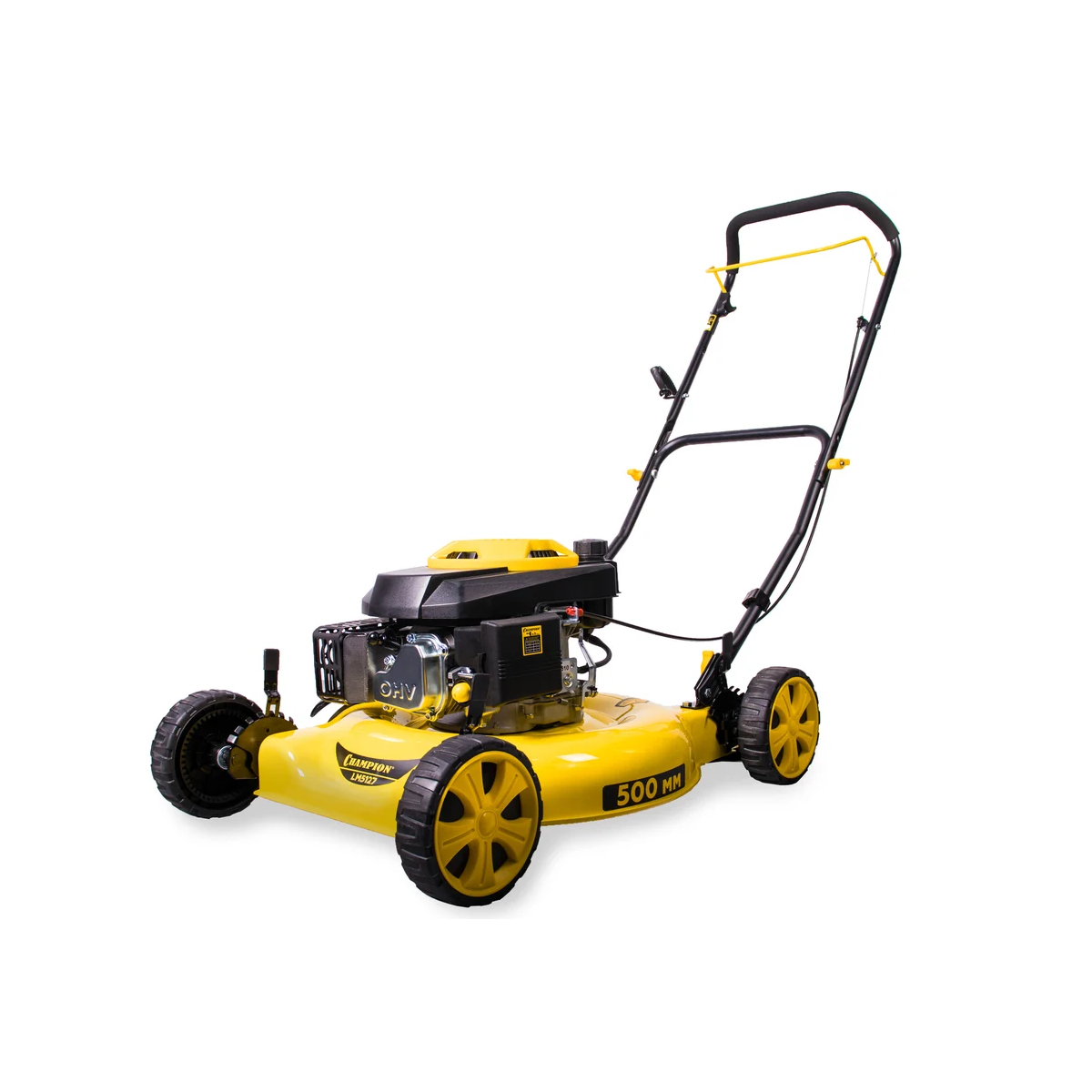 Газонокосилка бензиновая Champion LM5127 139 куб. м, черный/желтый