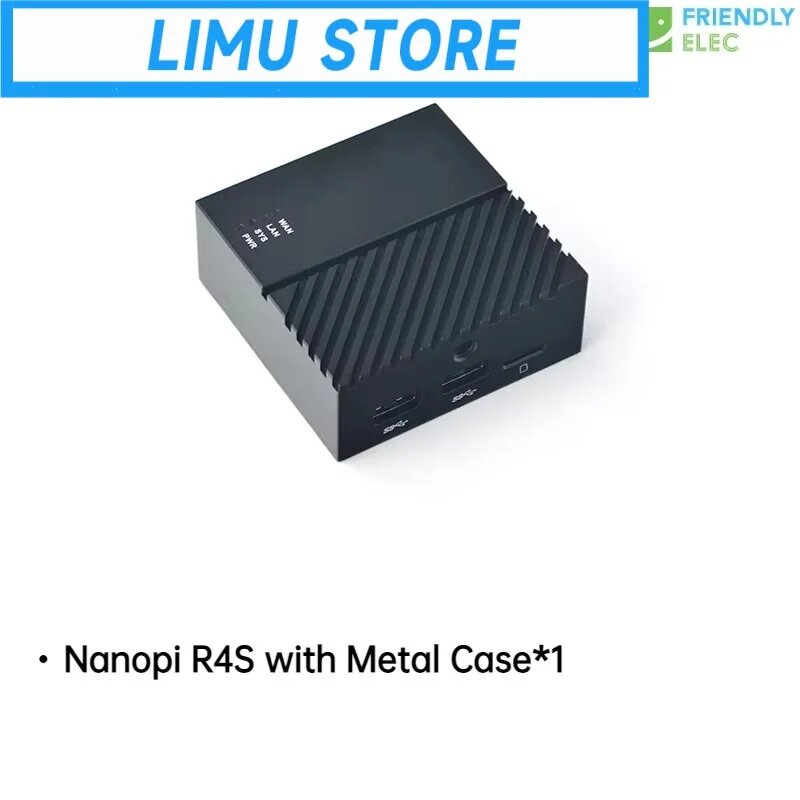 NanoPi R4S Enterprise Edition с корпусом