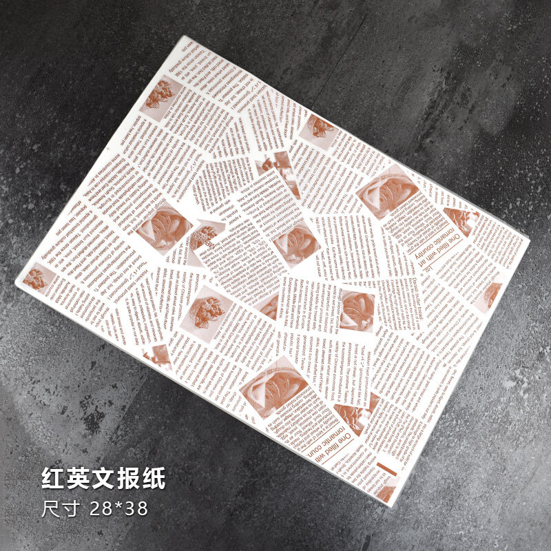 Маслостойкая бумага для кухни, впитывающая масло, барьерная бумага для жареного масла, картофель фри, домашняя и ресторанная выпечка, подложка для масла